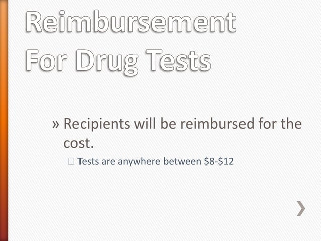 Drug testing welfare recipients | PPTX