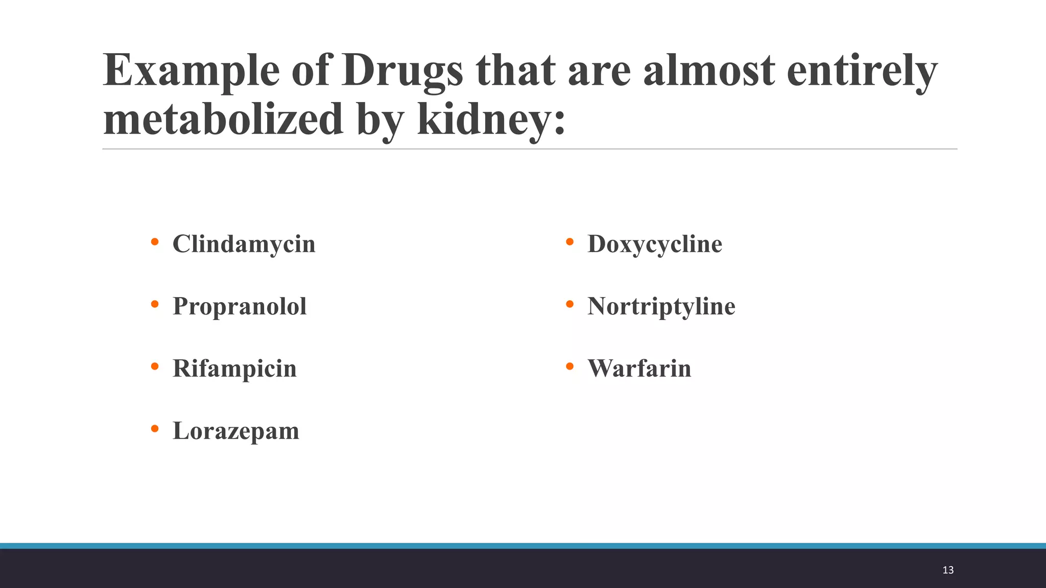 Dose Adjustment in Acute Renal Failure and Chronic Kidney Disease. | PDF