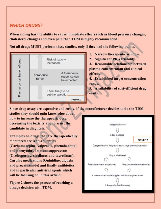 Therapeutic Drug Monitoring (TDM) | PDF | Genetics | Science