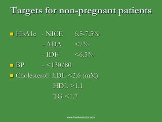 drugtherapyindiabetes-.ppt | Diabetes | Diseases and Conditions