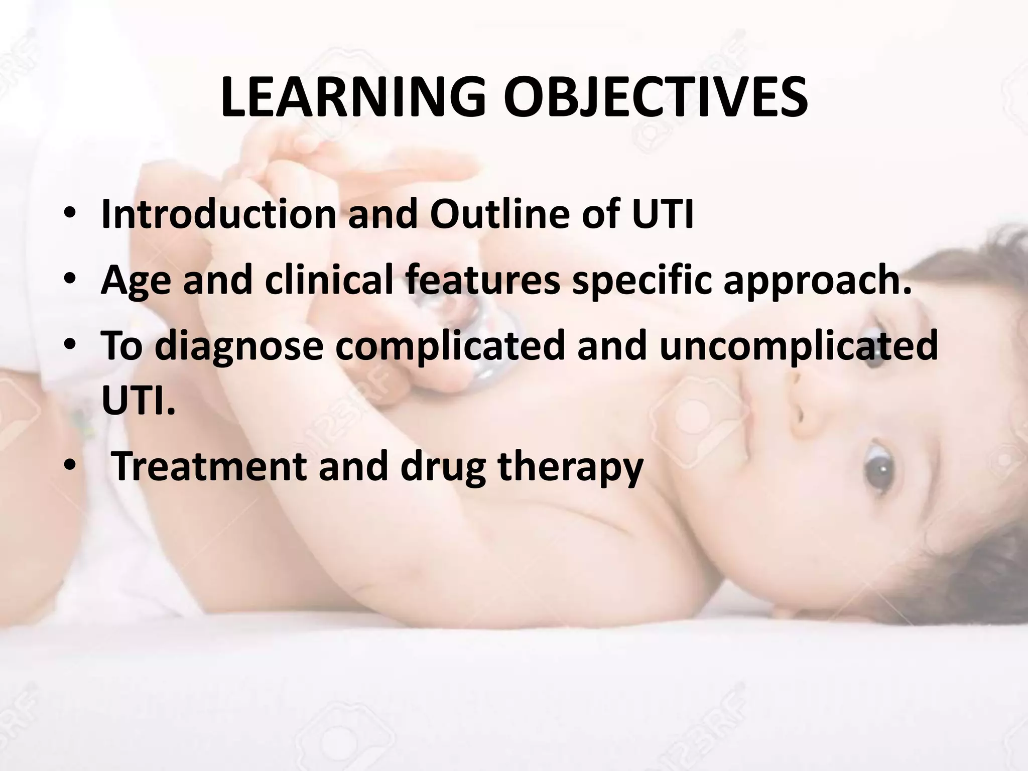 Drug therapy in uti in children | PPTX