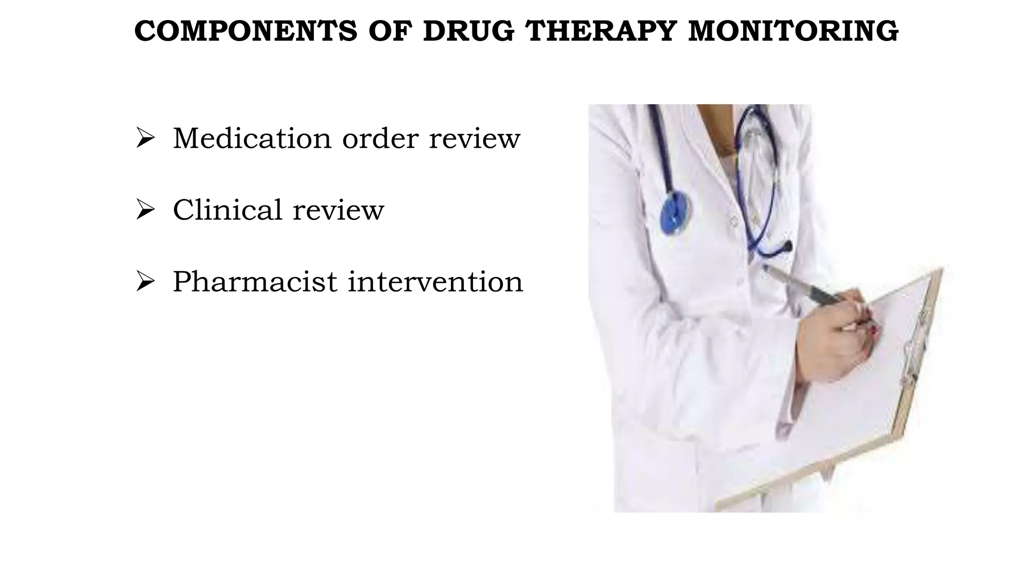 Drug Therapy Monitiring | PPTX