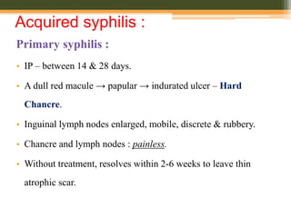 Drug therapy of syphilis | PPTX