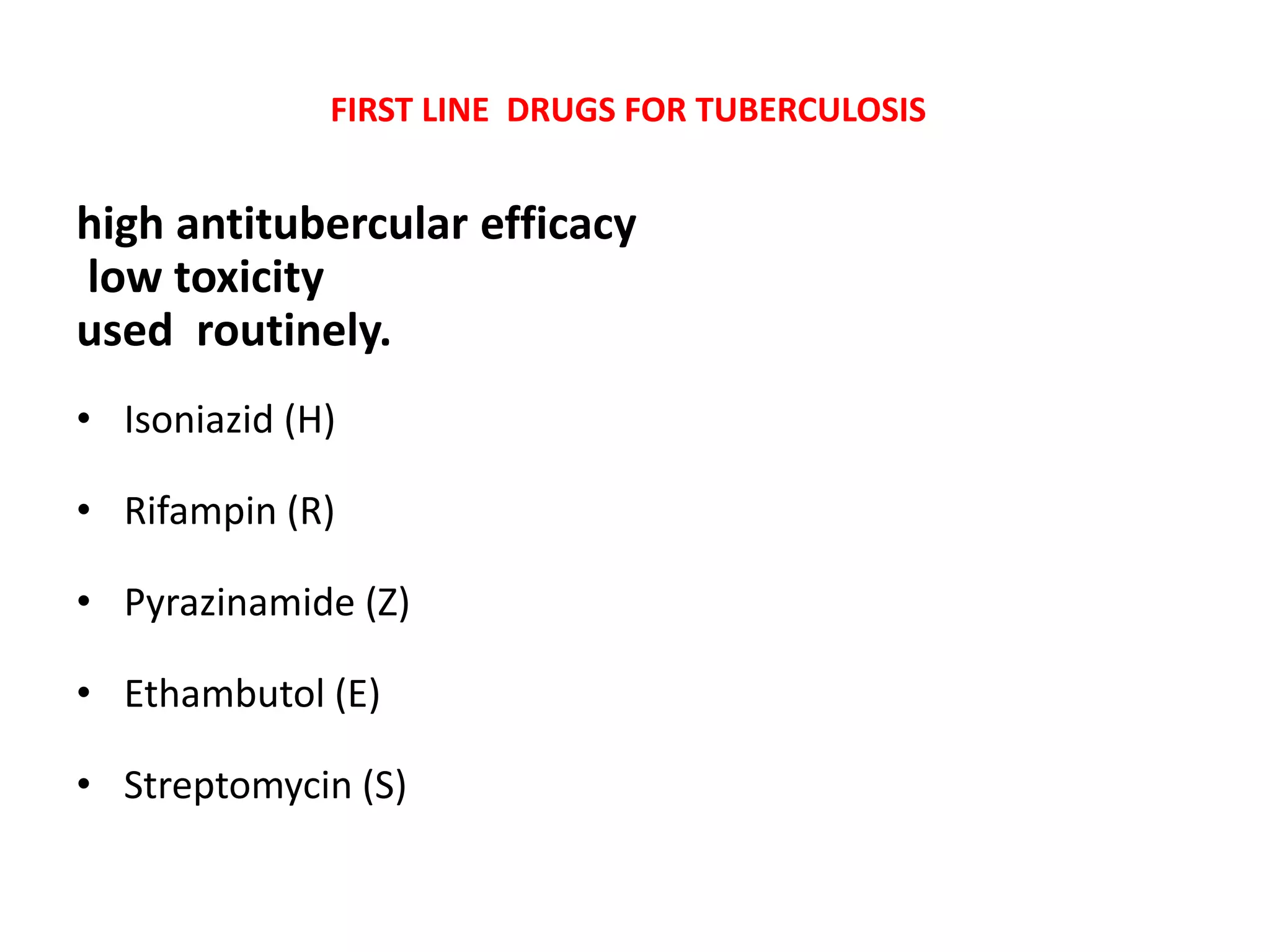 Drugtherapy of tuberculosis DR. KARTIK | PPT