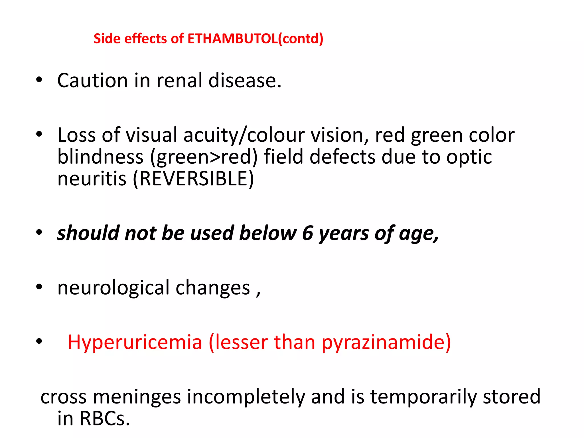 Drugtherapy of tuberculosis DR. KARTIK | PPT