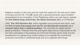 Drug Trafficking.pptx and law related to it | PPTX