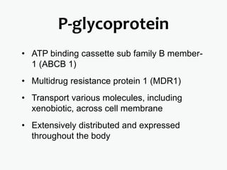 Drug transport | PPTX