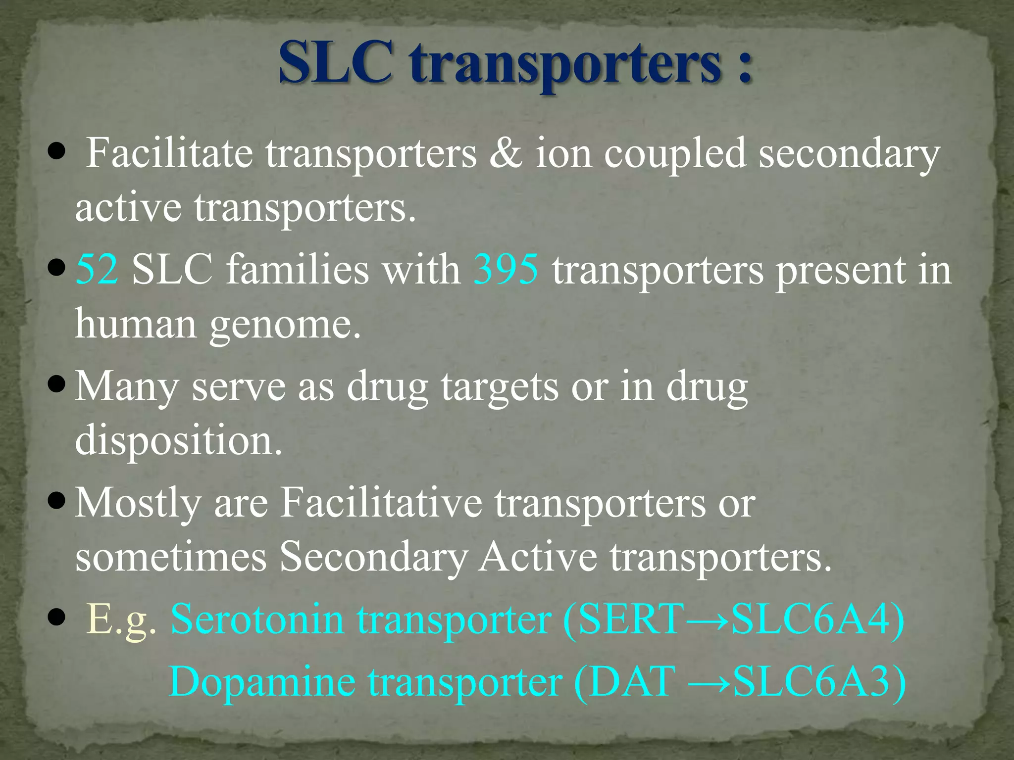 Drug transport across cell membrane. | PPTX