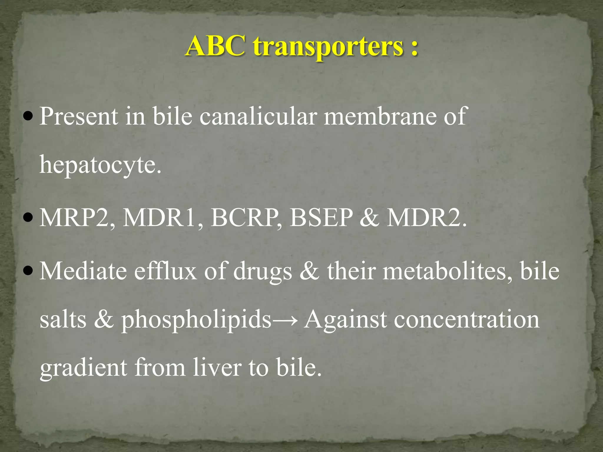 Drug transport across cell membrane. | PPTX