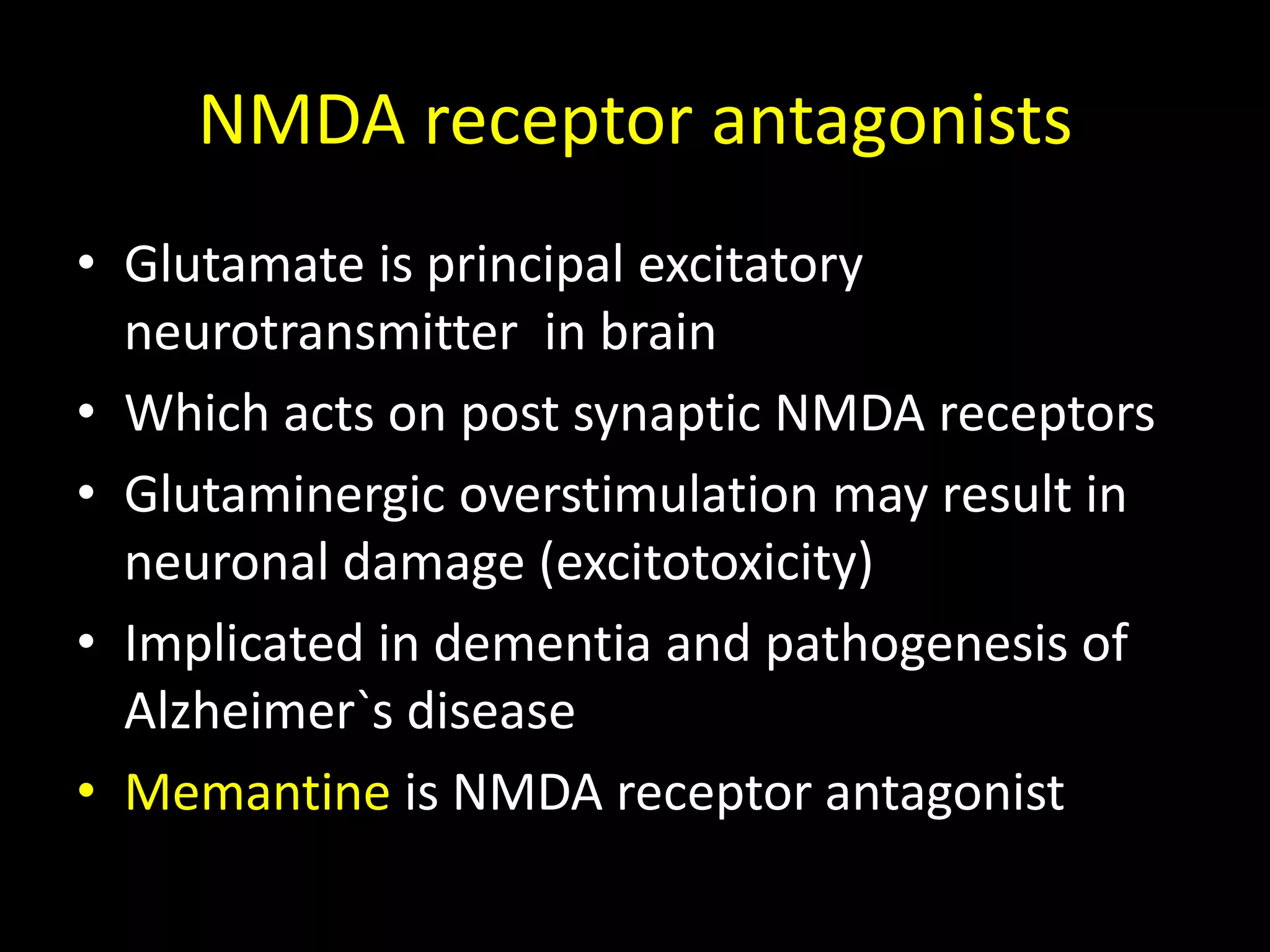 Drug treatment of alzheimers disease | PPTX