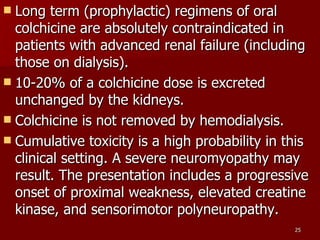 Drug Treatment Of Gout | PPT