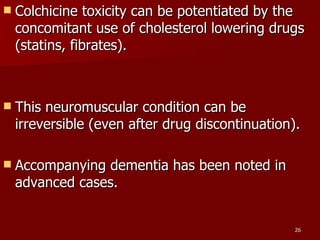 Drug Treatment Of Gout | PPT