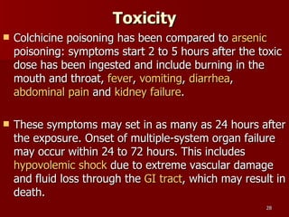 Drug Treatment Of Gout | PPT
