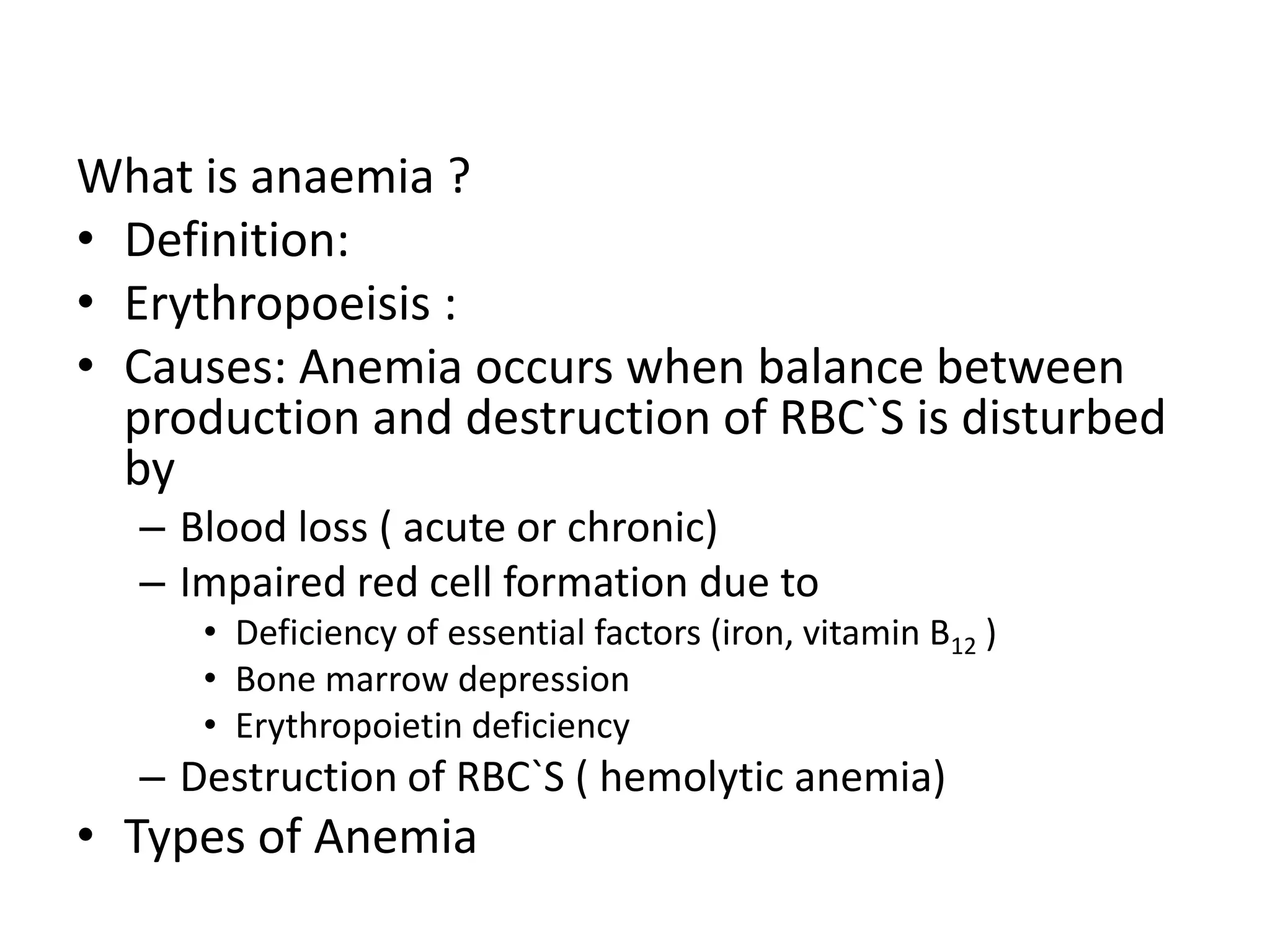 Drug treatment of iron deficiency anaemia | PPTX
