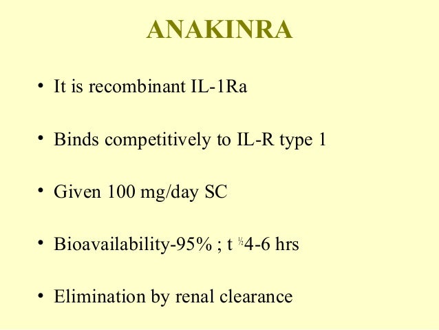 Anakinra Drug