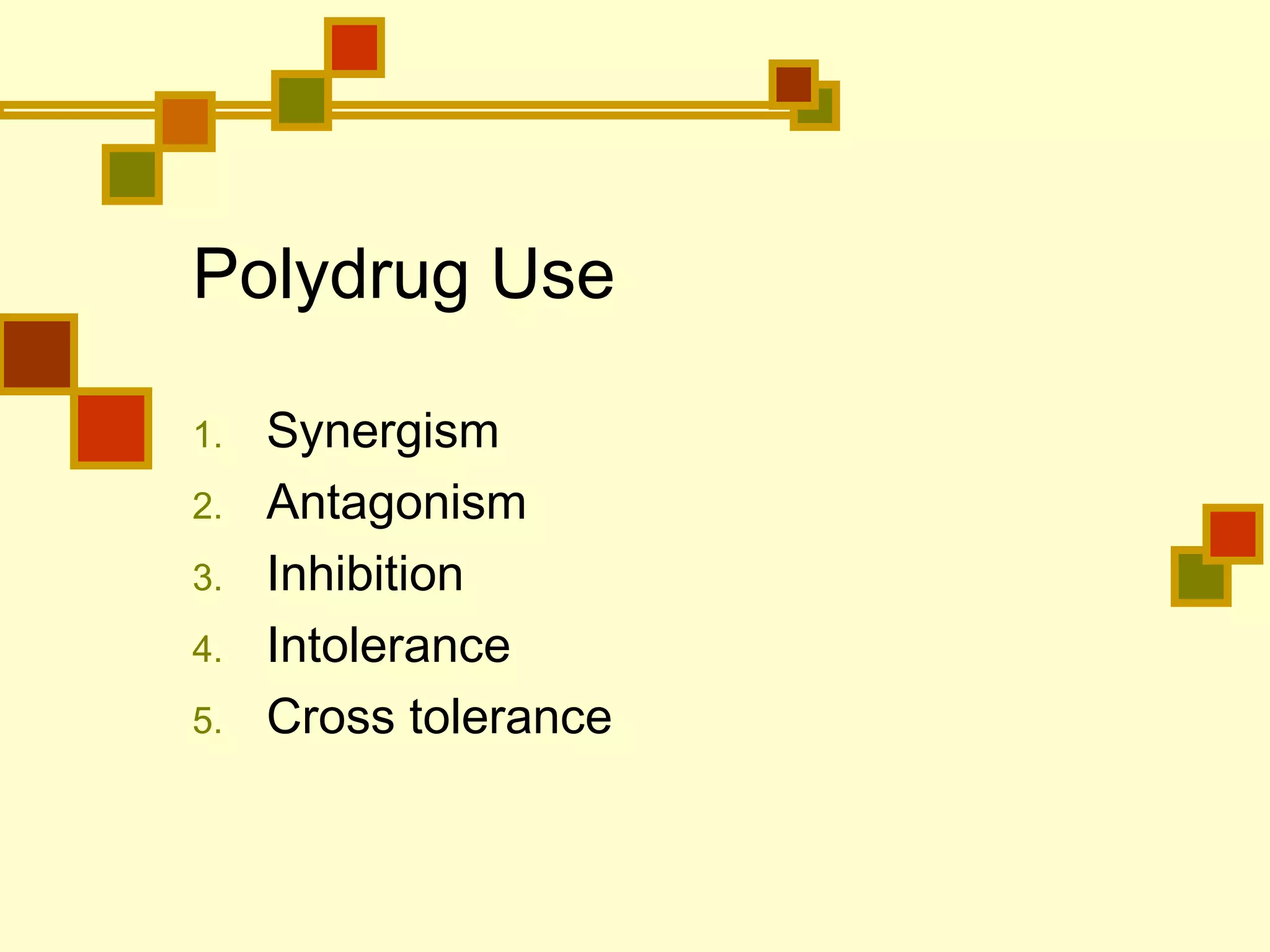 Drug Use, Abuse And Misuse 2004 | PPT