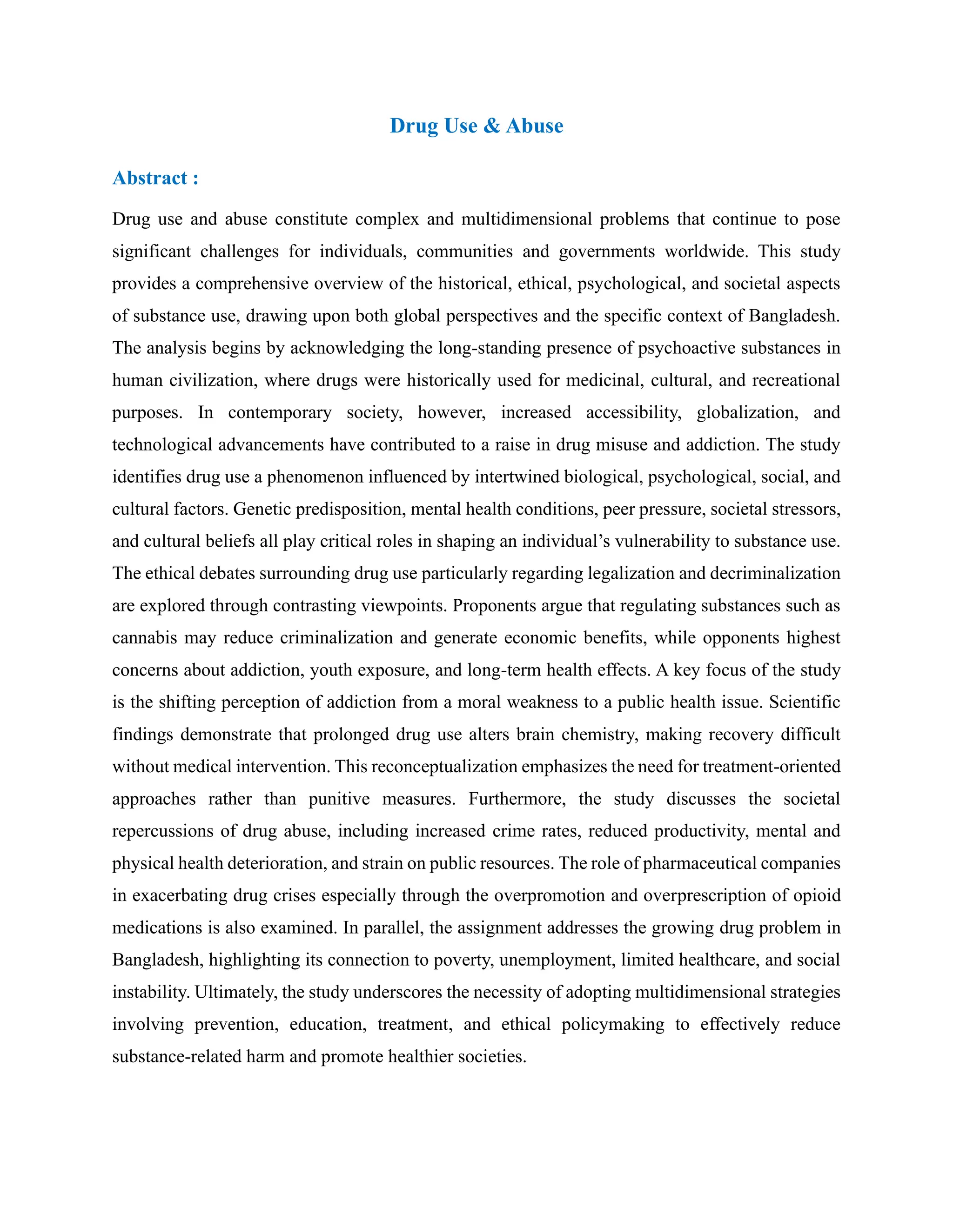 Drug use and abuse - Assignment-topic.pdf