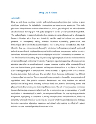 Drug use and abuse - Assignment-topic.pdf