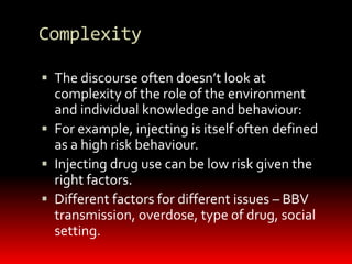Drug use and the enabling legal environment | PPTX