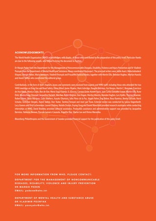 Drug use and Road Safety UN | PDF