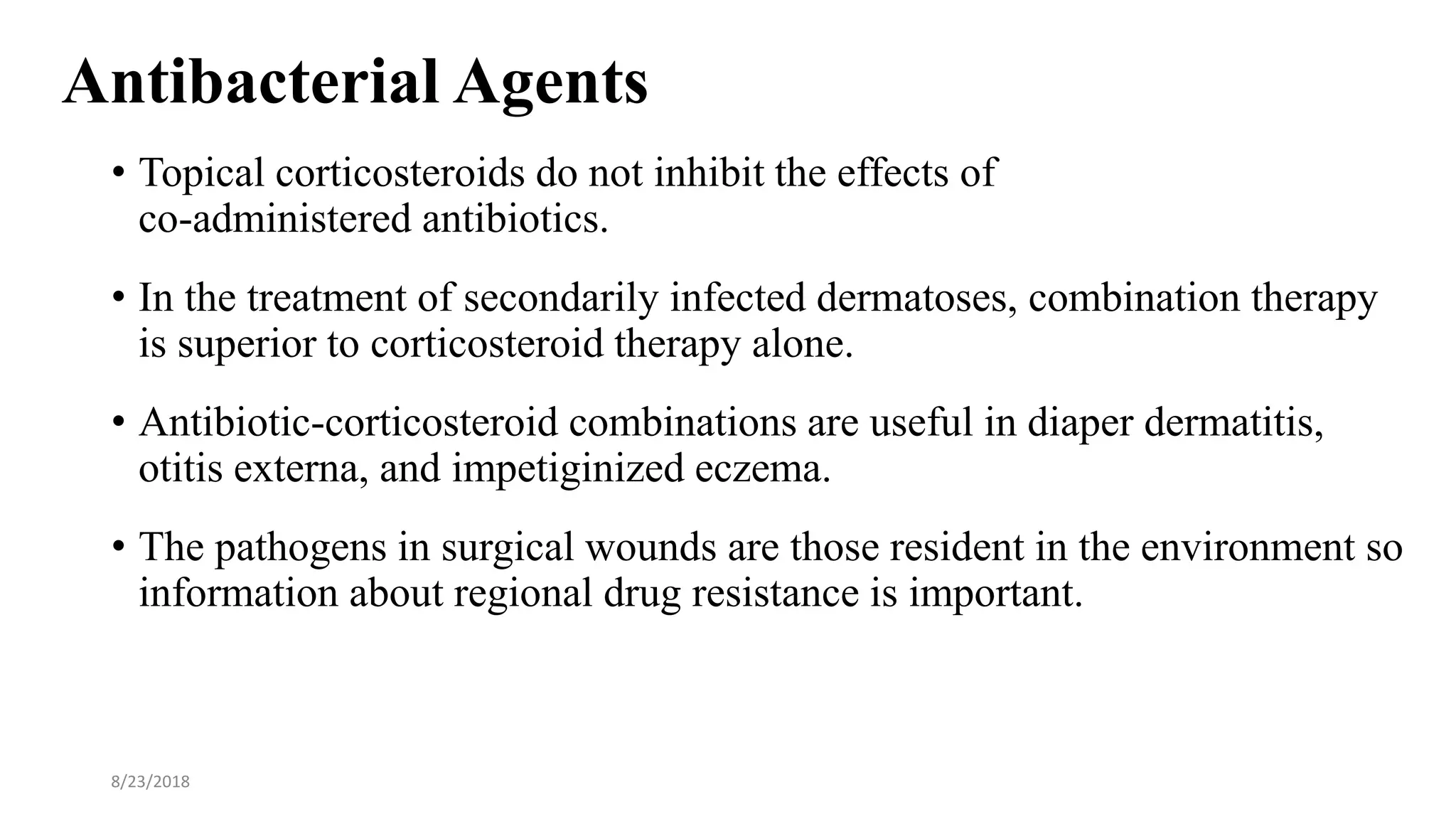 Drug used on skin & mucous membrane | PPTX