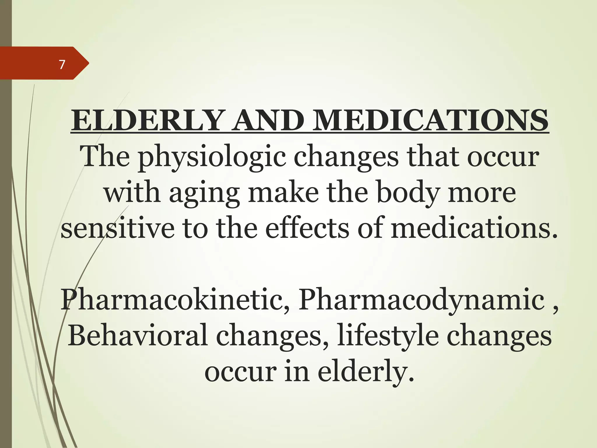 Drug use in elderly and techniques to avoid polypharmacy | PPT