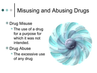 Drug use misuse and abuse powerpoint | PPT
