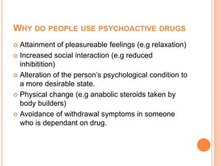 Drug use mis use and abuse | PPTX