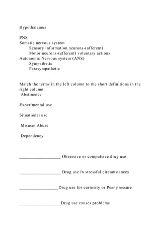 Drug Use, Regulation, and the LawChapter 3Guid.docx