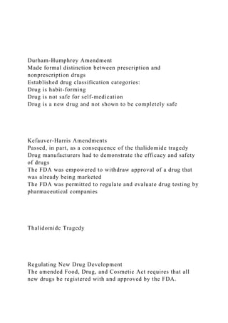 Drug Use, Regulation, and the LawChapter 3Guid.docx