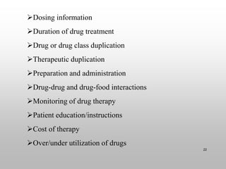 Drug utilisation evaluation | PPTX