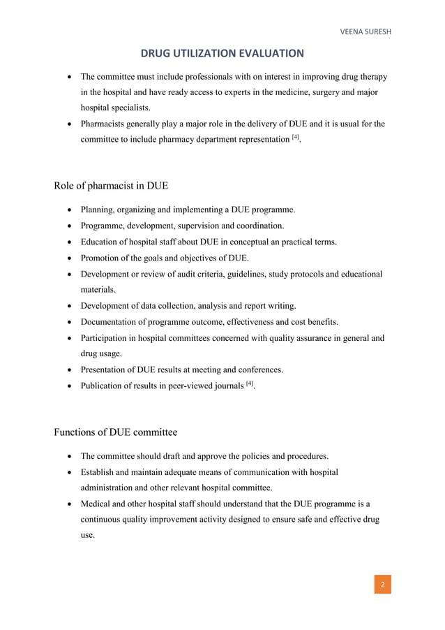 Drug utilization evaluation | PDF | Substance Abuse | Diseases and ...