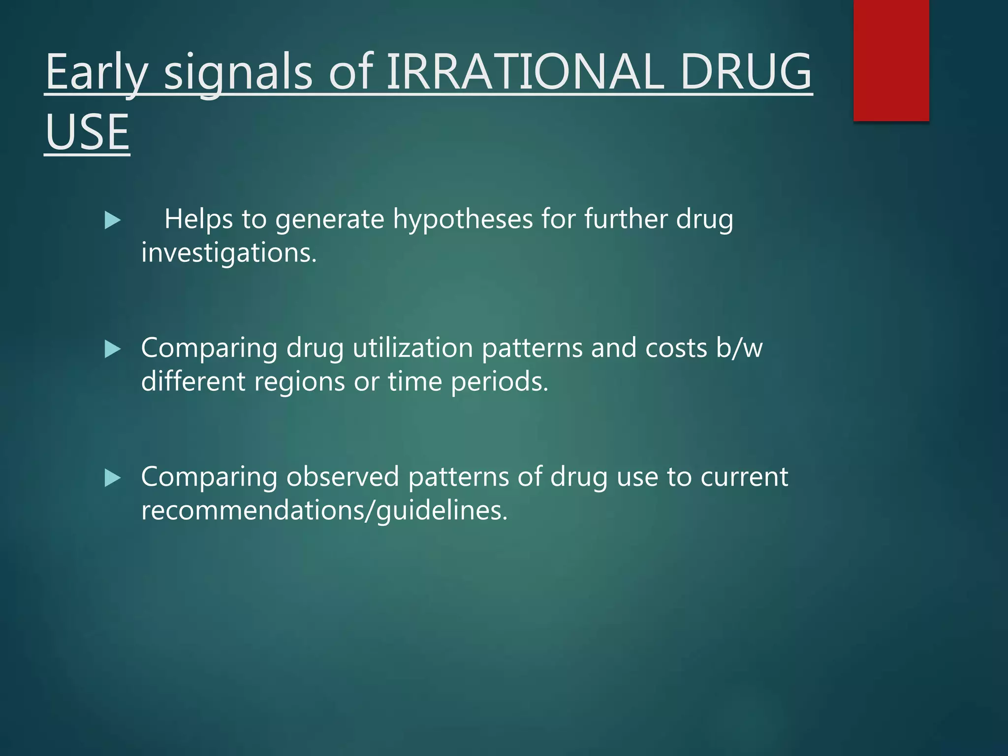 Drug utilization studies | PPTX