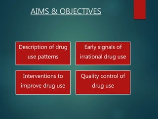 Drug utilization studies | PPTX