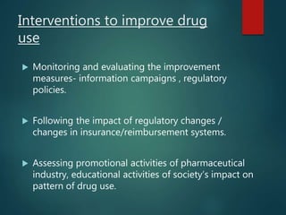 Drug utilization studies | PPTX