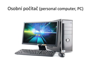 Druhy počítačů | PPTX