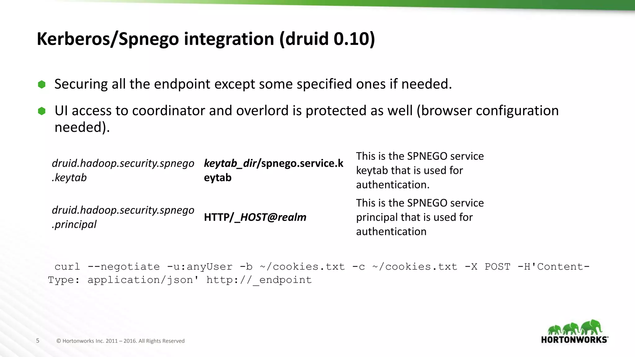 Druid at Hadoop Ecosystem | PPT