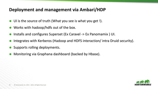 Druid at Hadoop Ecosystem | PPT