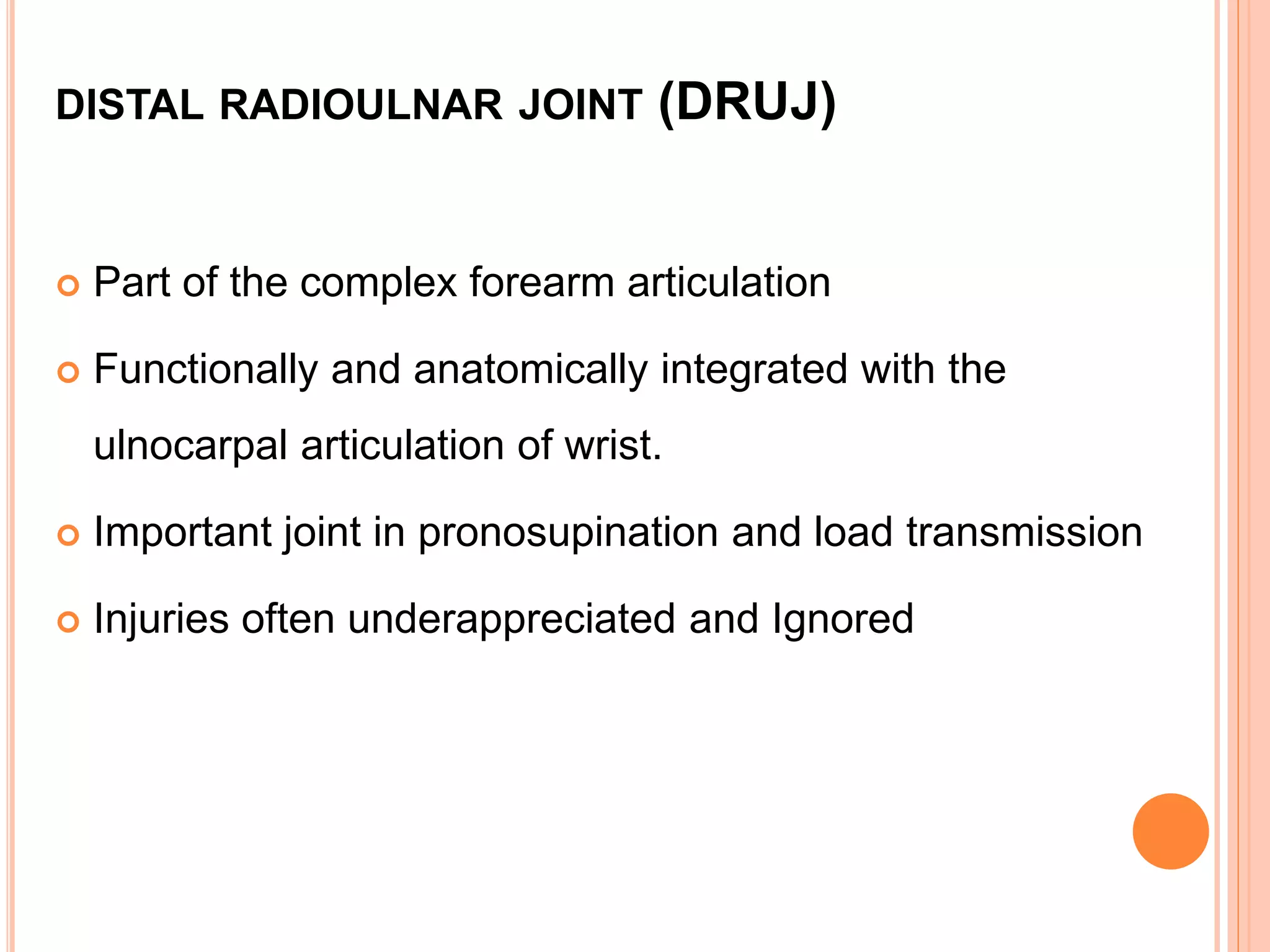 Druj and tfcc injuries f | PPTX