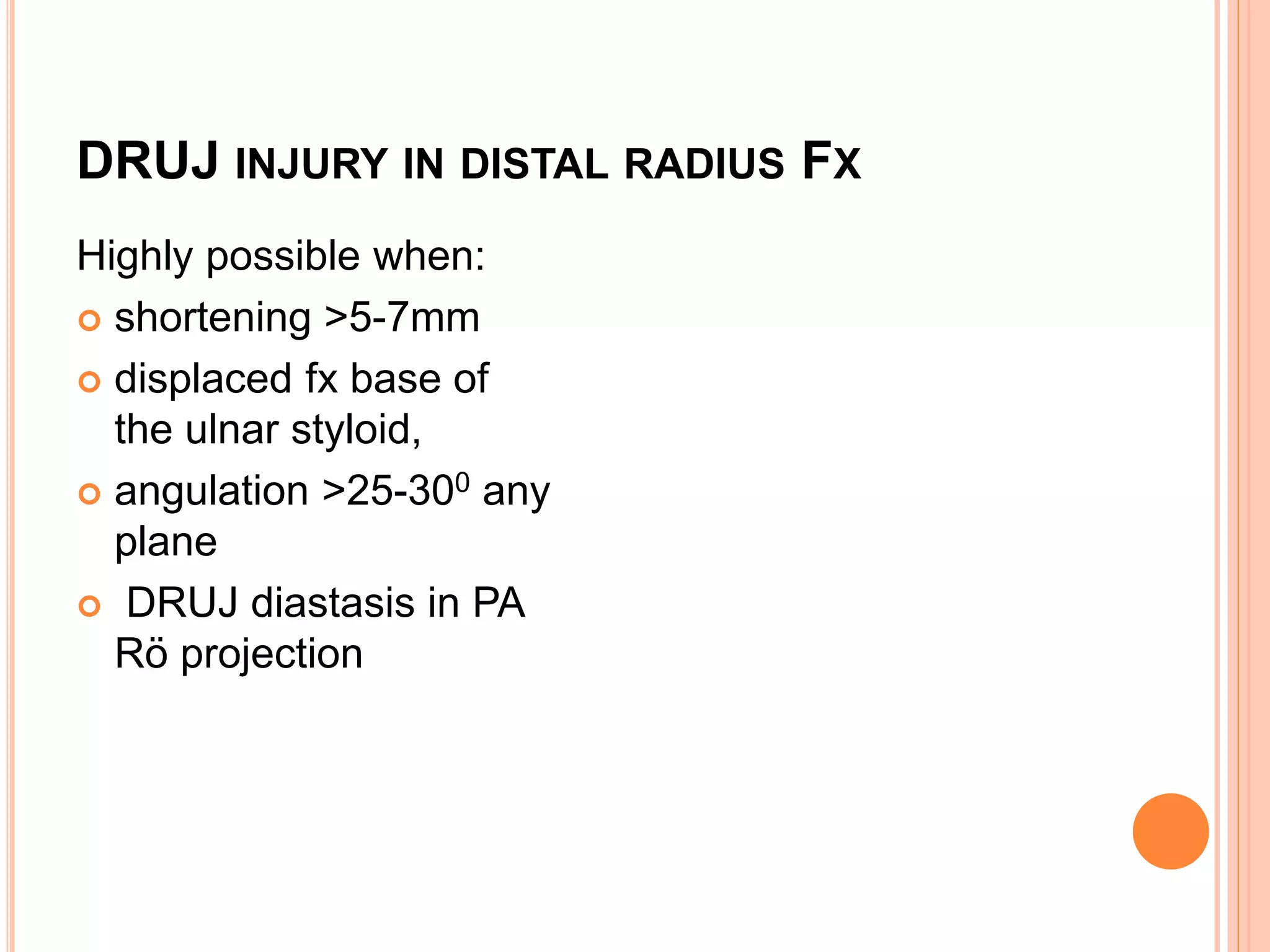 Druj and tfcc injuries f | PPTX