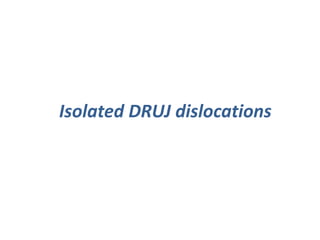 Distal Radioulnar Joint (DRUJ) Injuries | PPTX