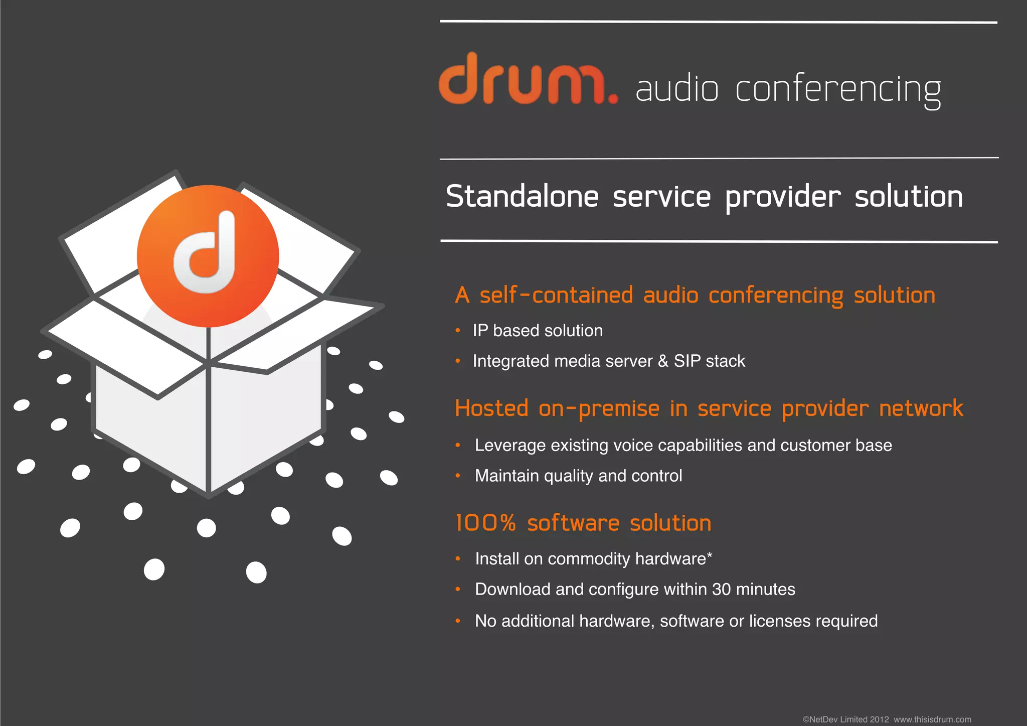 Drum audio conferencing slide deck | PDF | Web Conferencing | Computer Software and Applications