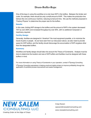 Drum-Buffer-Rope | PDF