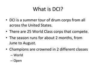 Drum Corps International | PPT