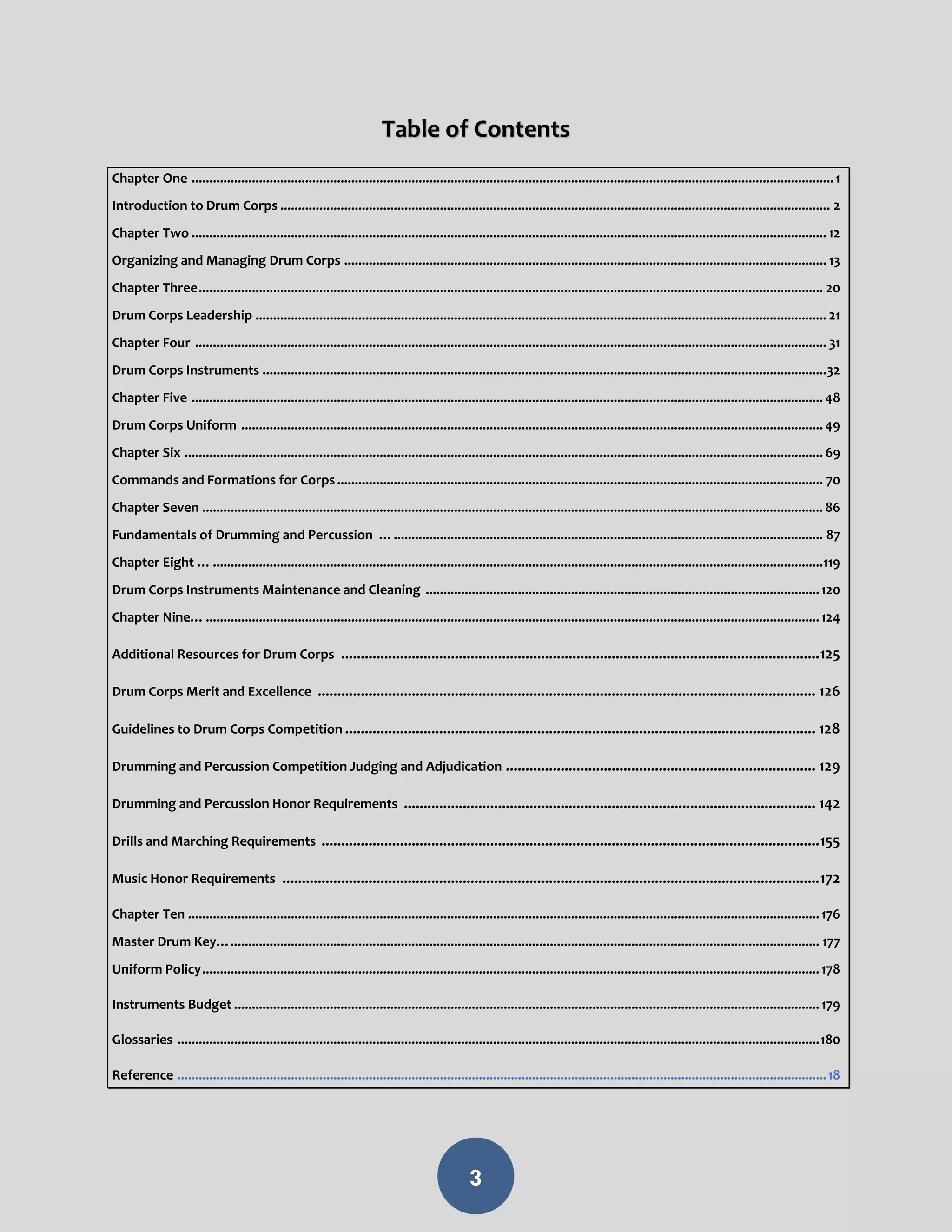 Pathfinder Drum Corps Guide | PDF