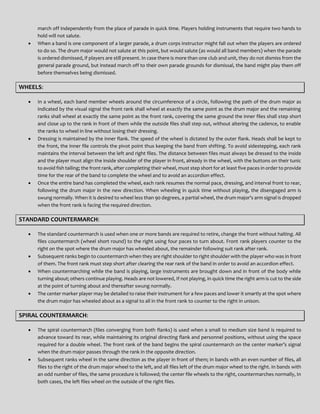 Pathfinder Drum Corps Guide | PDF