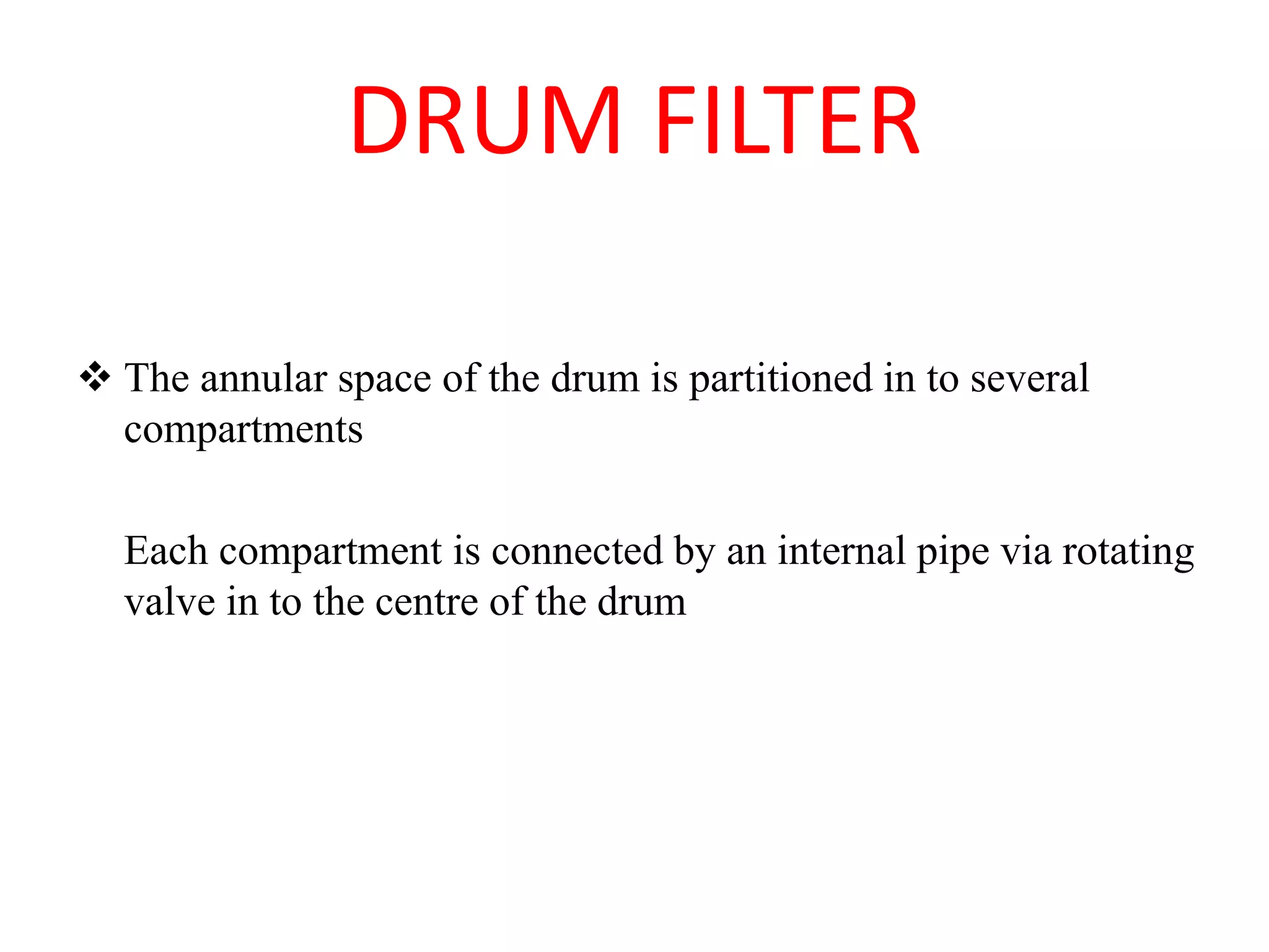 Filtration, Drum filter | PDF