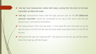 Boiler drum's water level control | PPTX