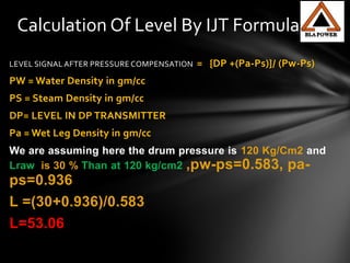 Drum level measurement | PPTX