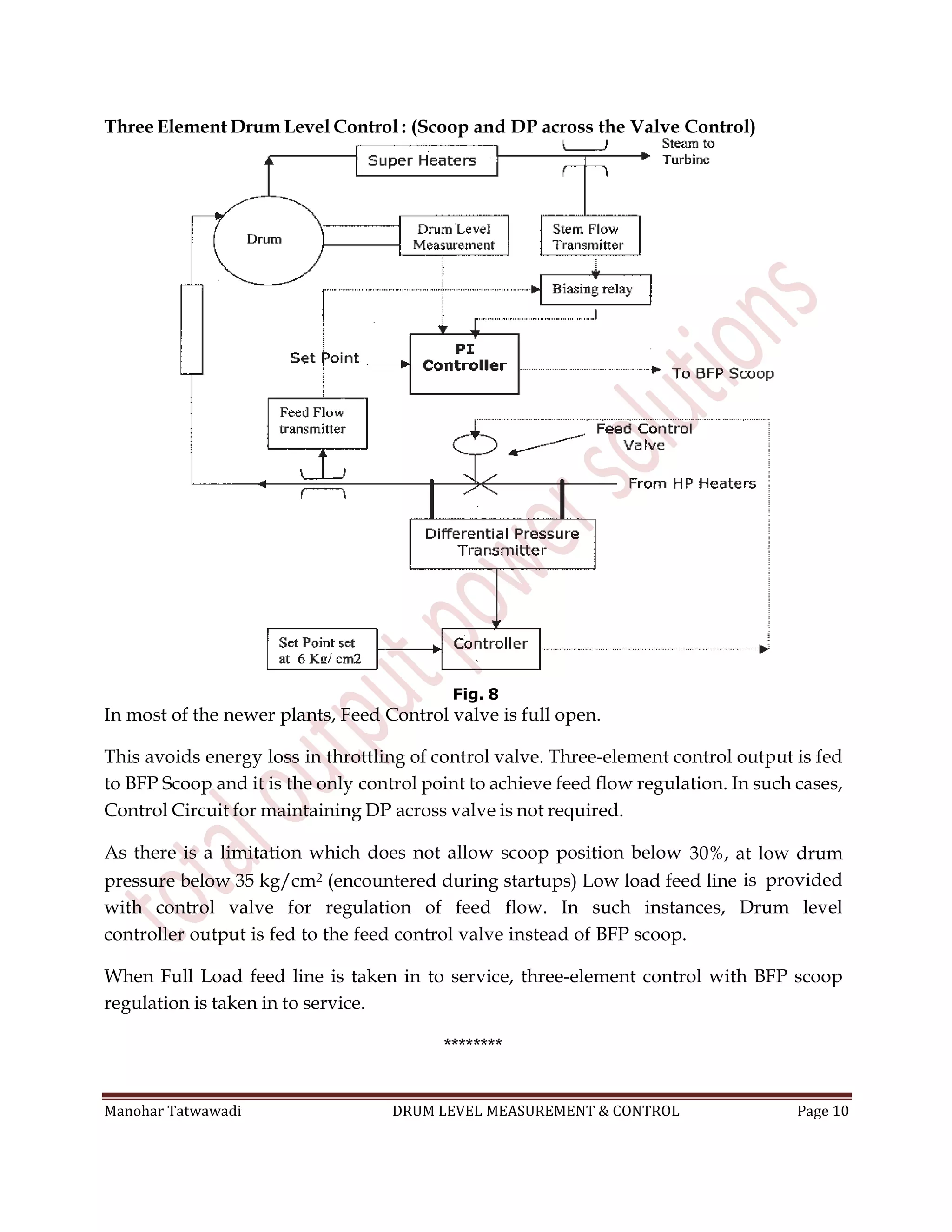 Boiler Drum level measurement in Thermal Power Stations | PDF